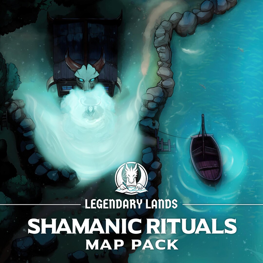 Dnd Map Shamanic Rituals | 39 Variations, 26x26, RPG Maps, Dnd ...