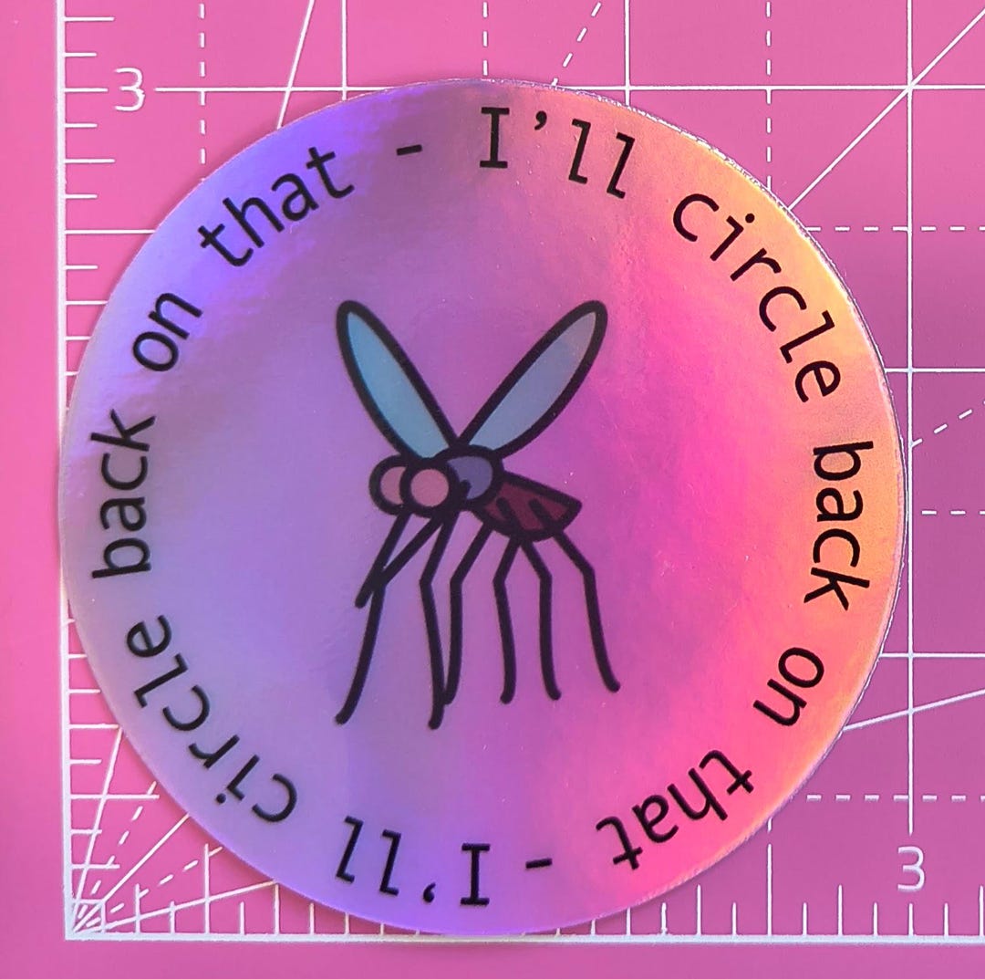 Holographic Sticker, Circle Sticker - Etsy