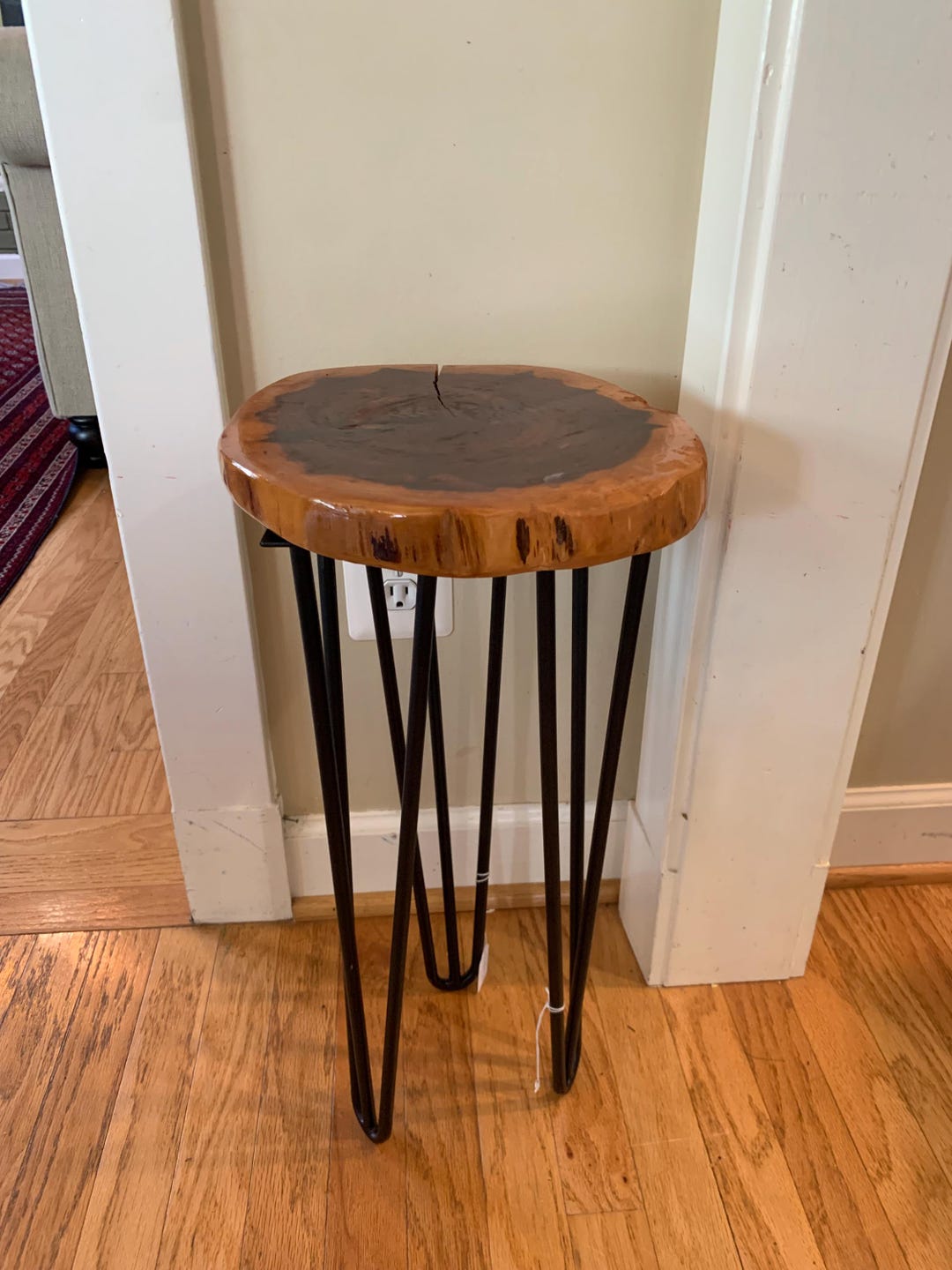 SOLD! Live Edge End Table - Etsy