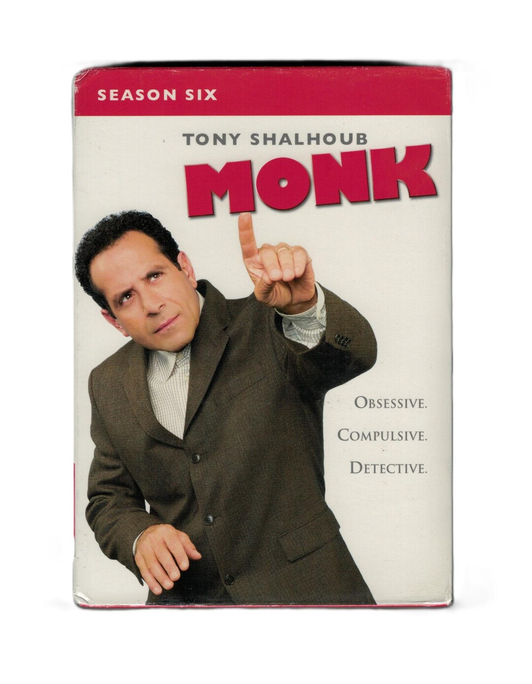 Monk - Season 6 (DVD 4 Disc) Tony Shalhoub NEW - Etsy