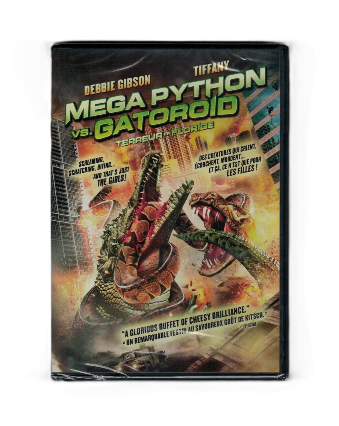 Mega Python Vs. Gatoroid (DVD) 2011 Debbie Gibson, Tiffany A. Martinez ...
