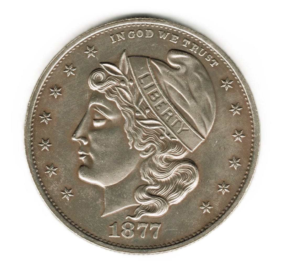 1877 Phrygian Cap US Half Dollar Pattern - Copy of Coin - Etsy