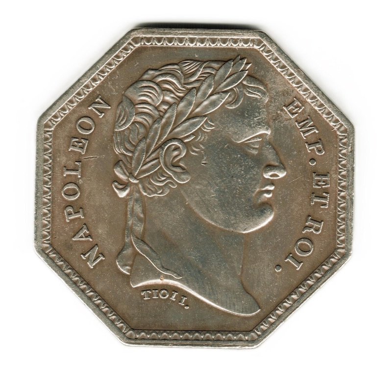 French Octagonal Jeton - Napoleon - Copy of Token - Etsy