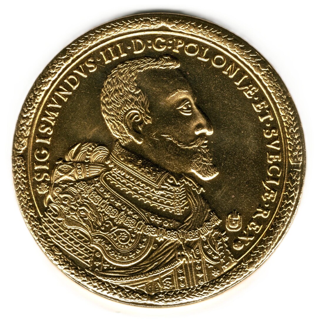 1621 Poland 100 Ducats King Sigismund III - Copy of Coin - Etsy