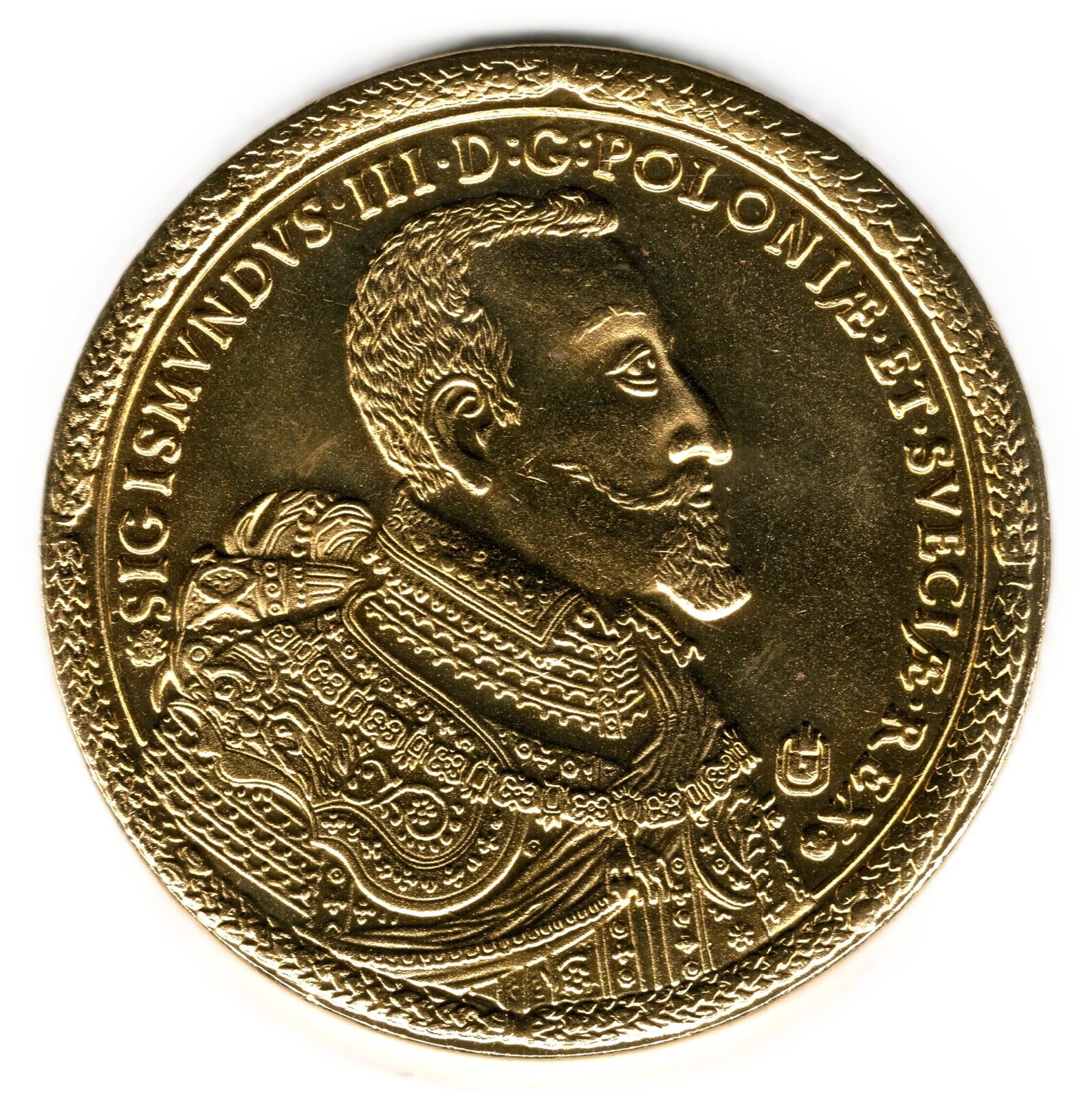 1621 Poland 100 Ducats King Sigismund III - Copy of Coin - Etsy