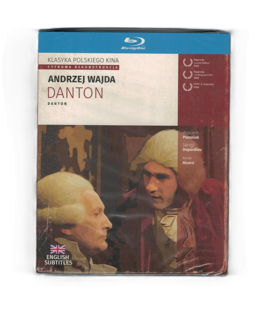Danton (blu-ray) 1982 Andrzej Wajda, Wojciech Pszoniak POLSKI POLISH ...