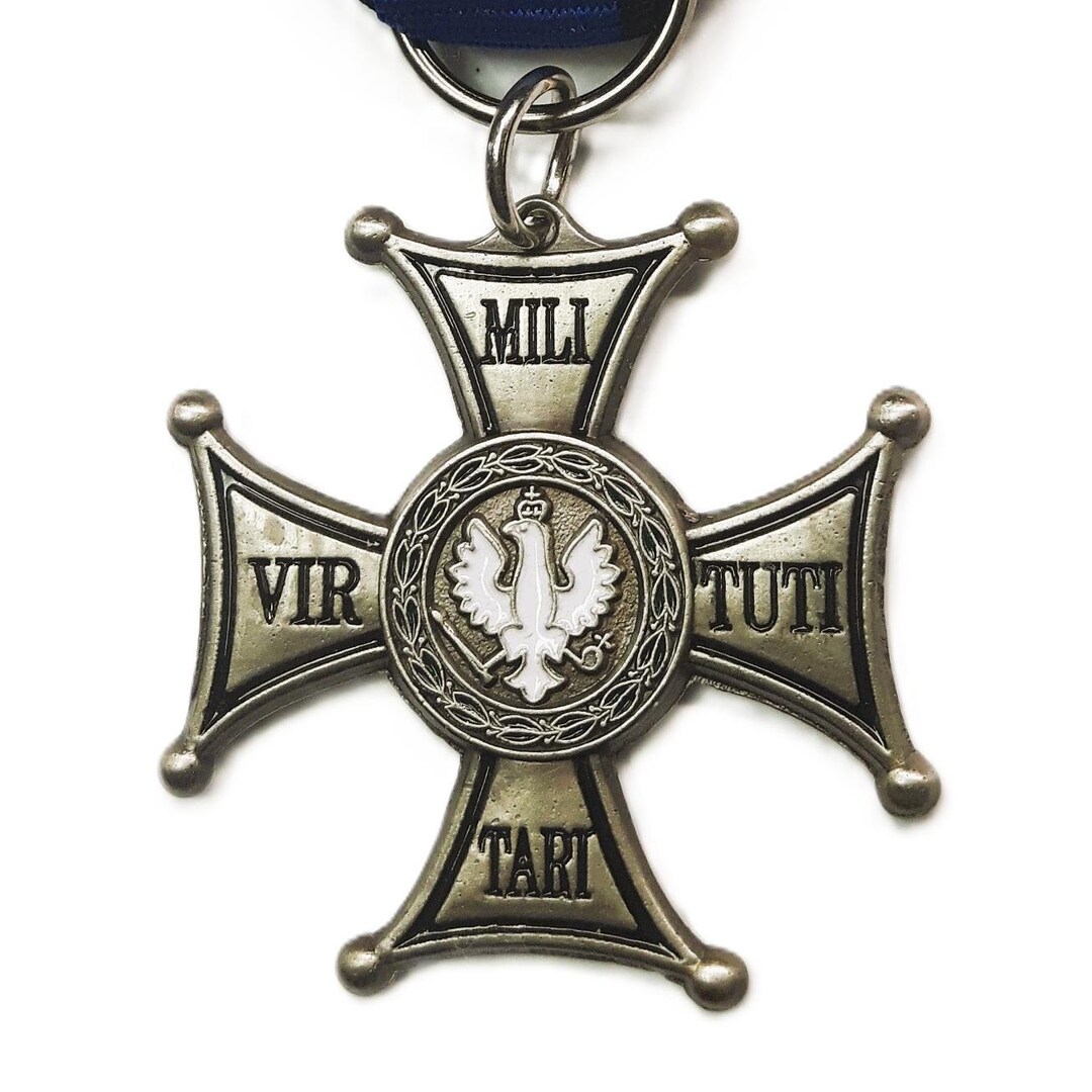 Order of Virtuti Militari V Class - Silver Cross - Poland - Copy of ...