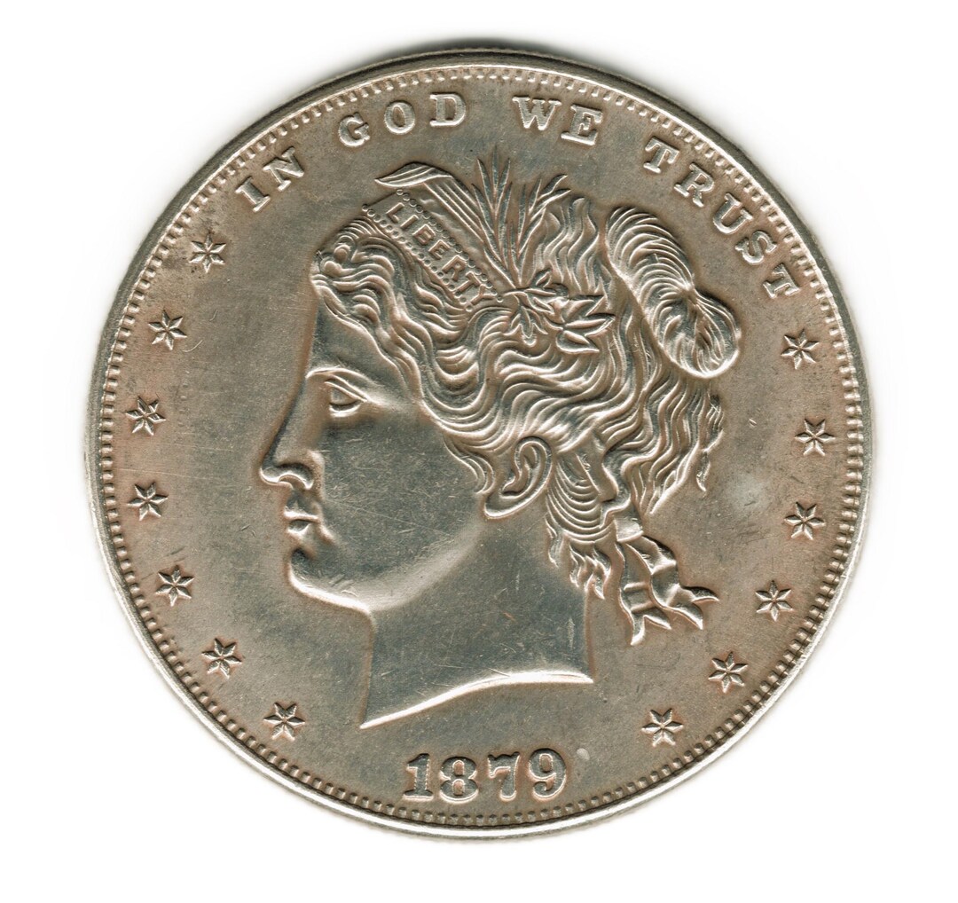 1879 Wash Lady Type 2 US Dollar Pattern - Copy of Coin - Etsy