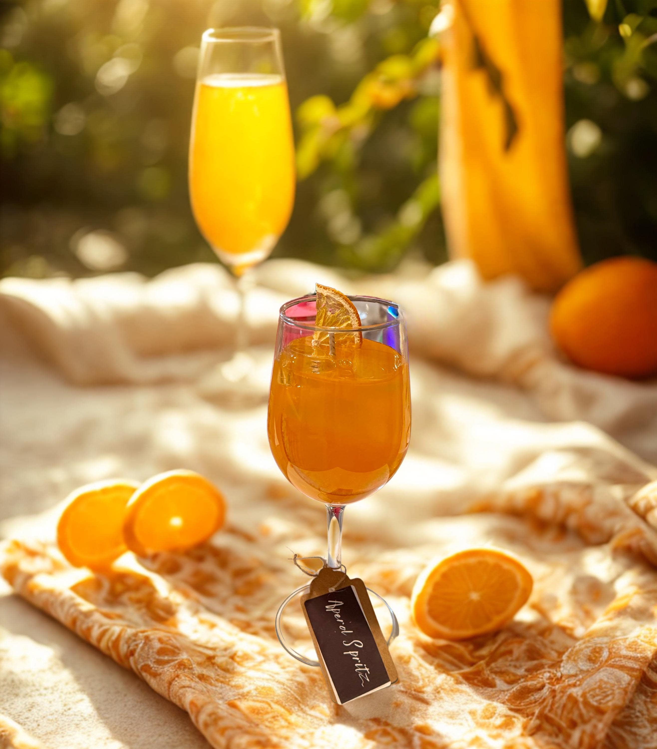 Aperol Spritz Candle - Etsy