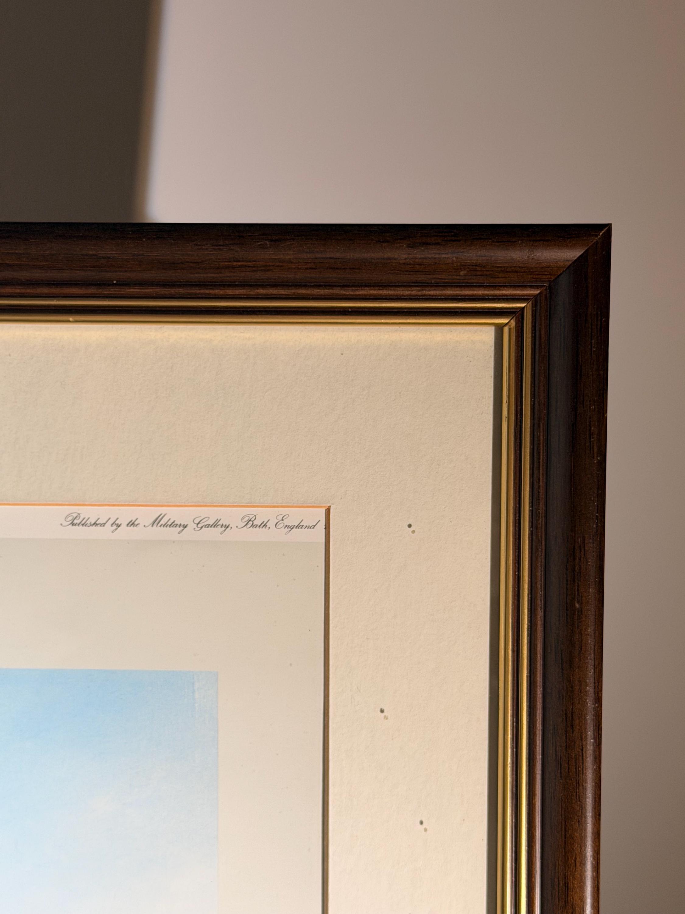 Signed Robert Taylor Aviation Print – Battle of Britain VC, Framed WWII ...