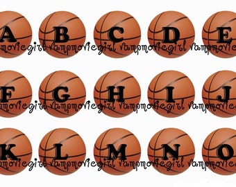 Basketball alphabet | Etsy