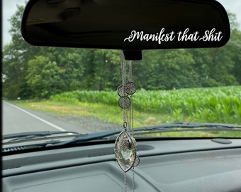 Rear View Mirror Sticker - Etsy