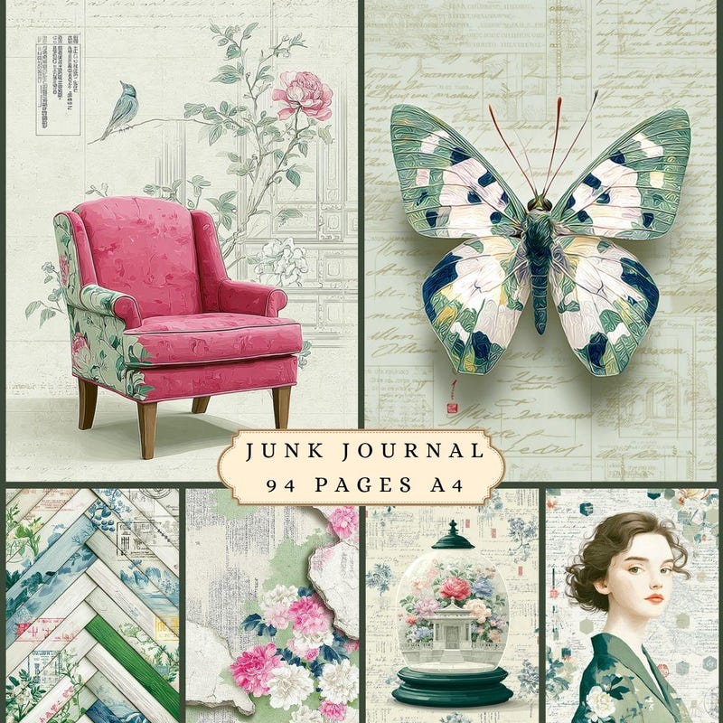 Decoupage Poster - Etsy