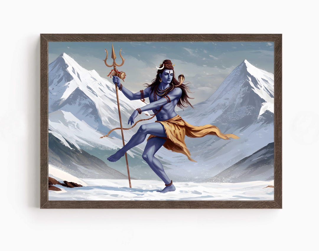 Shiv Tandav, Dancing Shiva, Lord Shiv, Hindu God, Shiv Art, Indian God ...