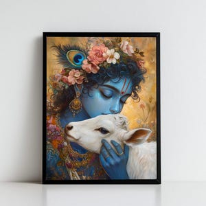 Krishna Art, Lord Krishna, Jai Shri Krishna, Krishna Painting, Hindu ...