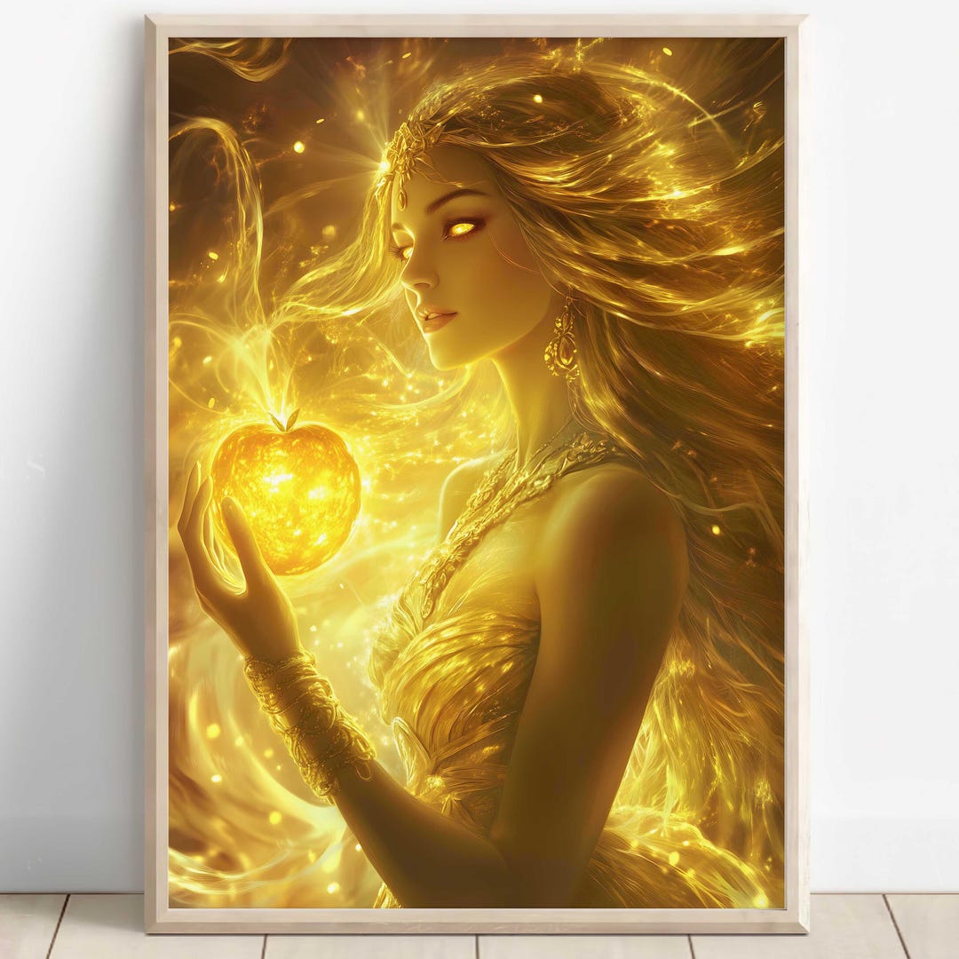 Eris Wall Art, Greek Goddess of Discord, Mythology Decor, Divine ...