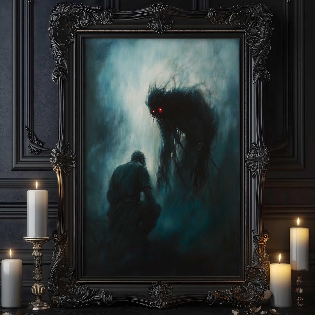Phobos Wall Art, God of Fear and Panic, Greek Gods Poster, Greek God ...
