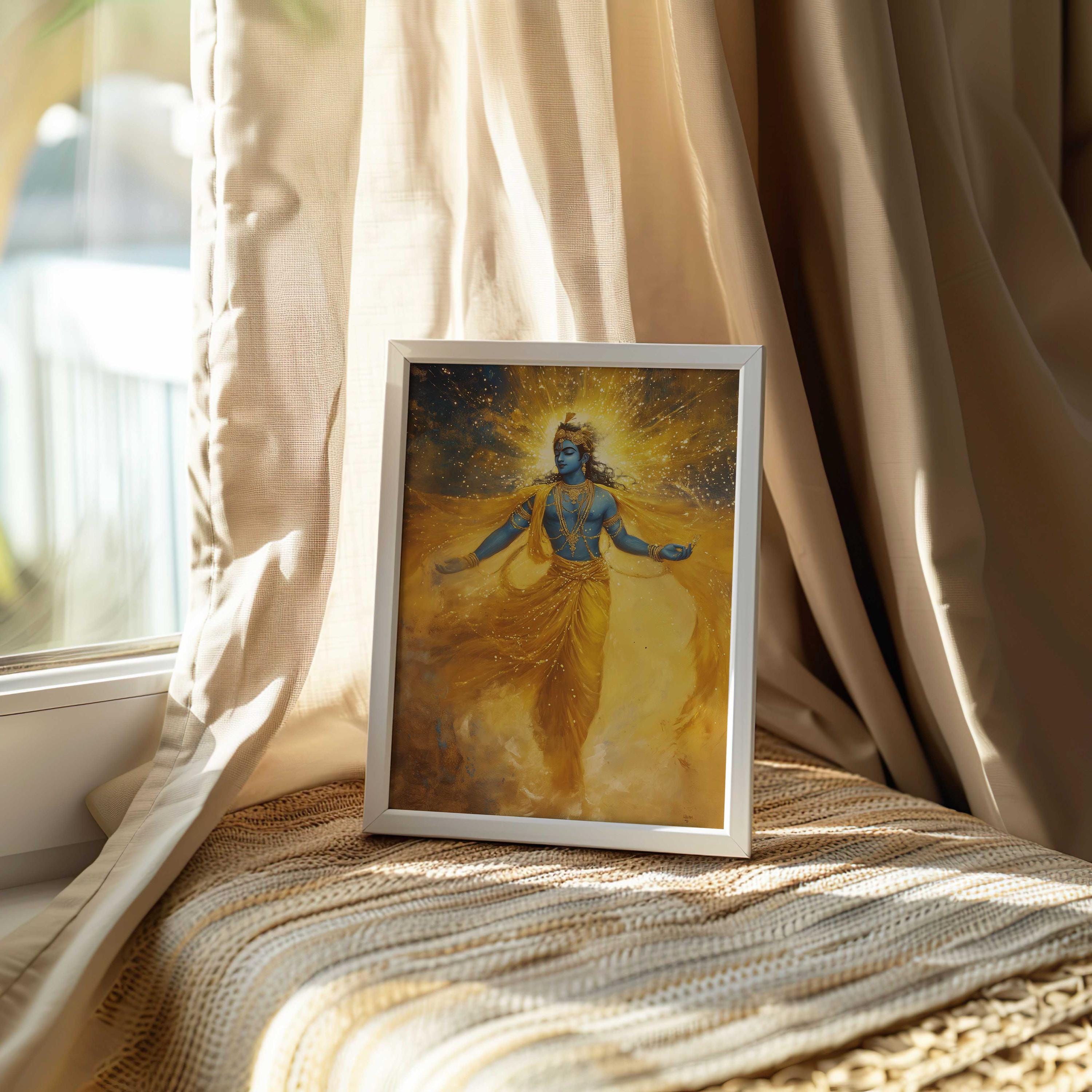 Krishna Art, Lord Krishna, Jai Shri Krishna, Krishna Painting, Hindu ...