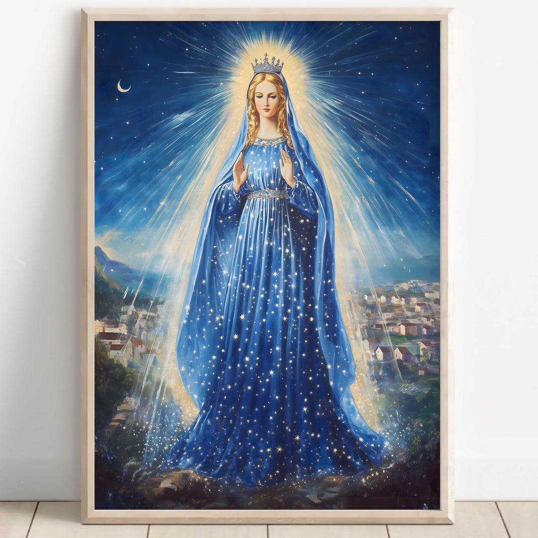 Christian Art, Mother Mary, Mary Mother of Jesus, Modern Christian ...