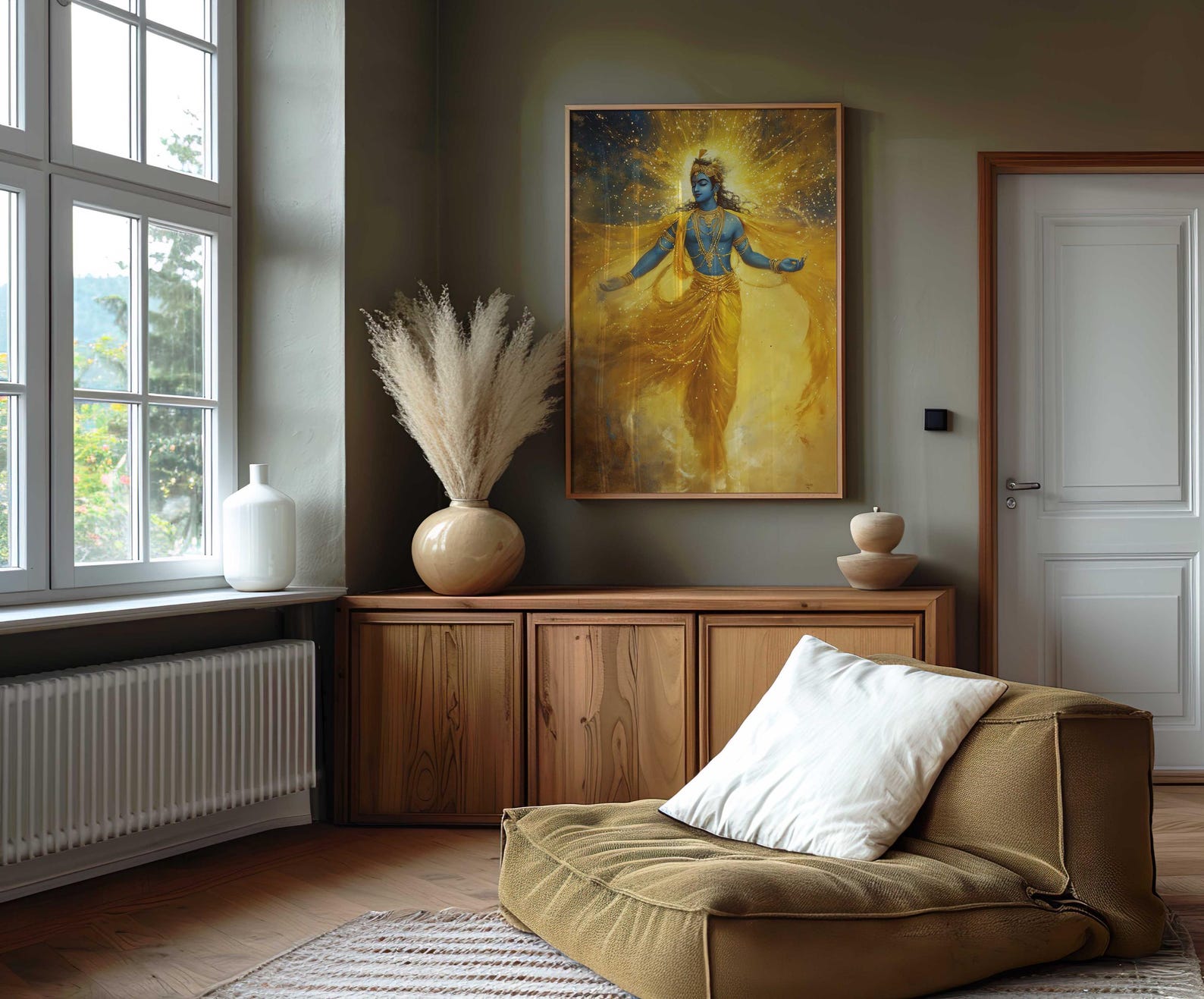 Krishna Art, Lord Krishna, Jai Shri Krishna, Krishna Painting, Hindu ...