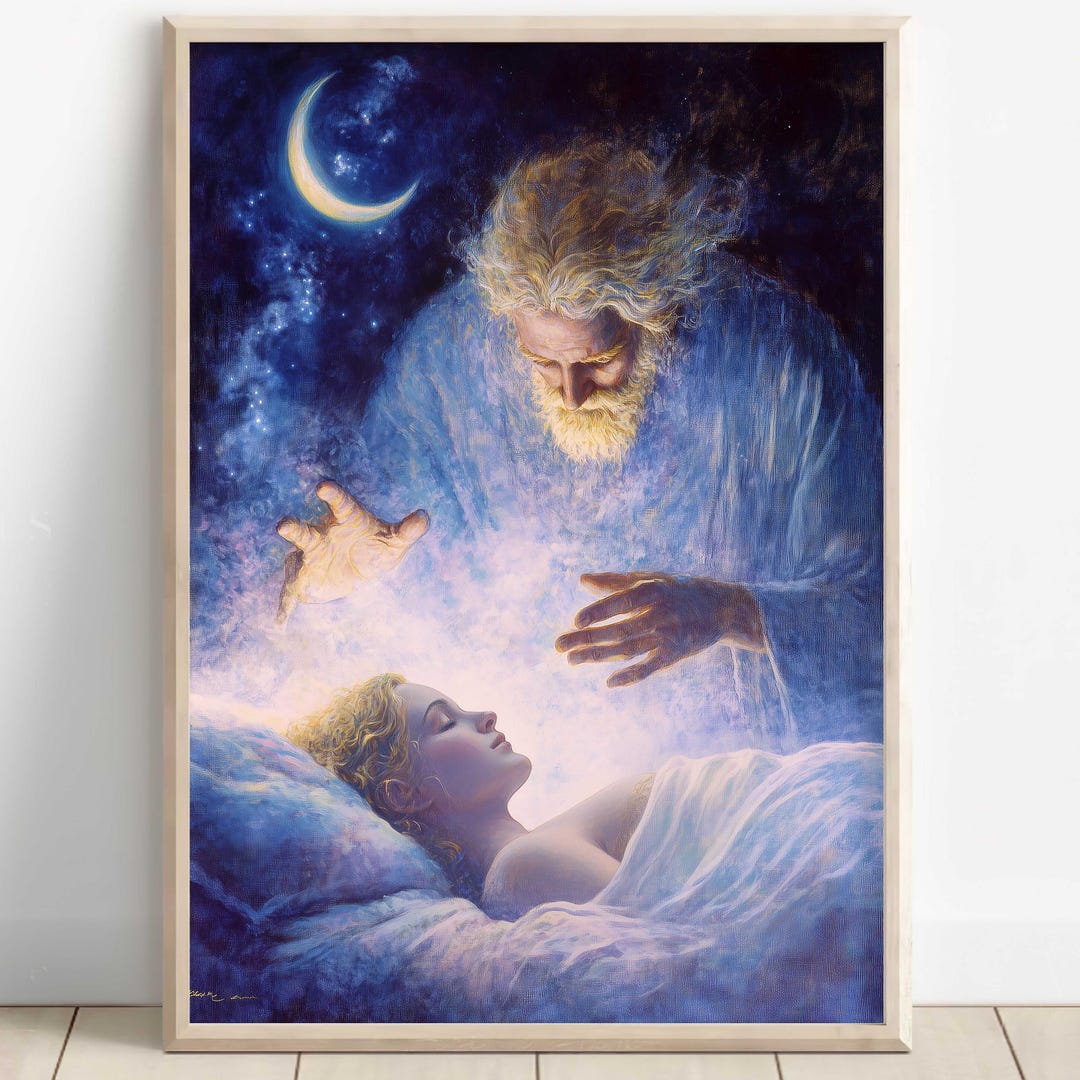 Morpheus Wall Art, God of Dreams, Greek Gods Poster, Greek God Decor, Greek Gods Wall Art, Greek ...