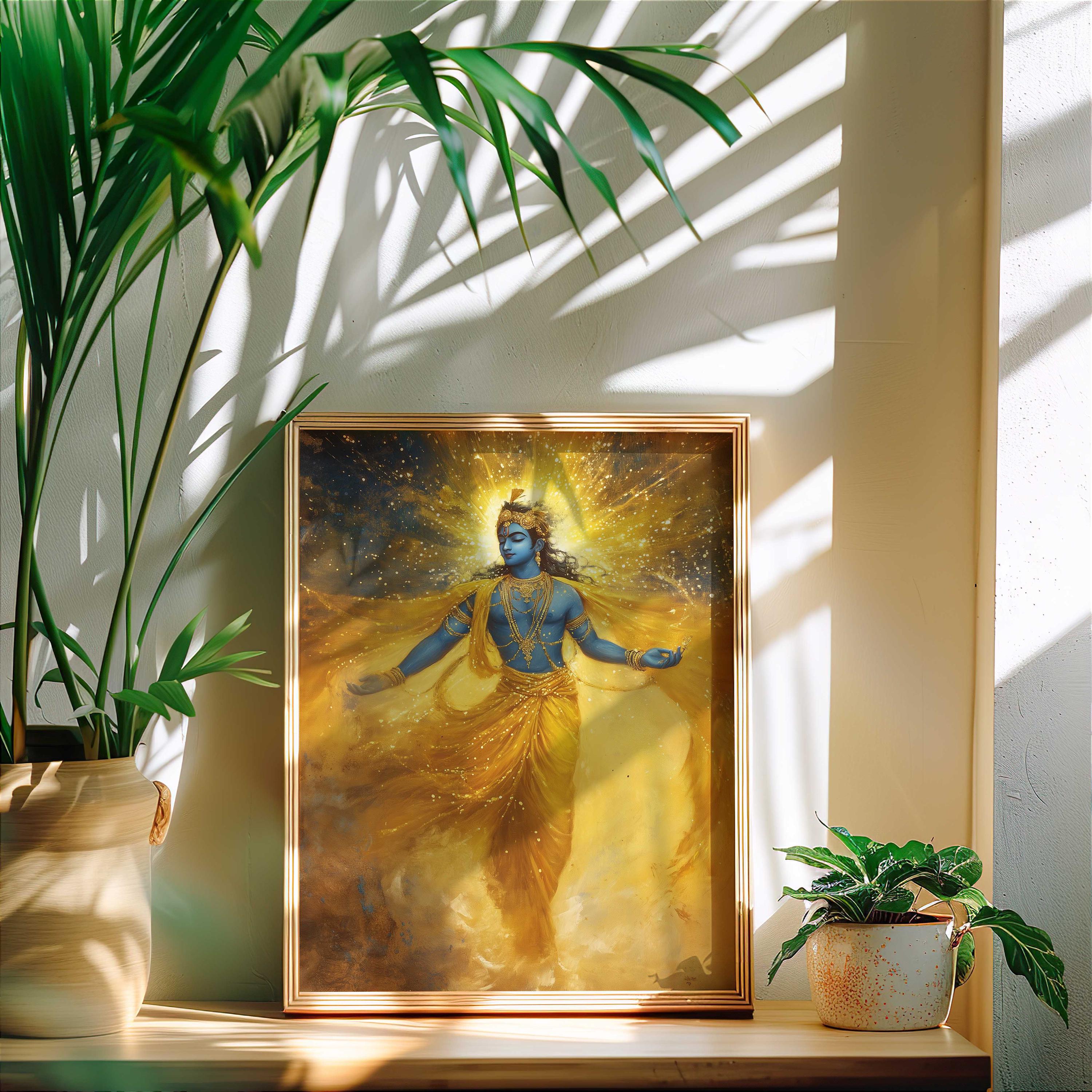 Krishna Art, Lord Krishna, Jai Shri Krishna, Krishna Painting, Hindu ...