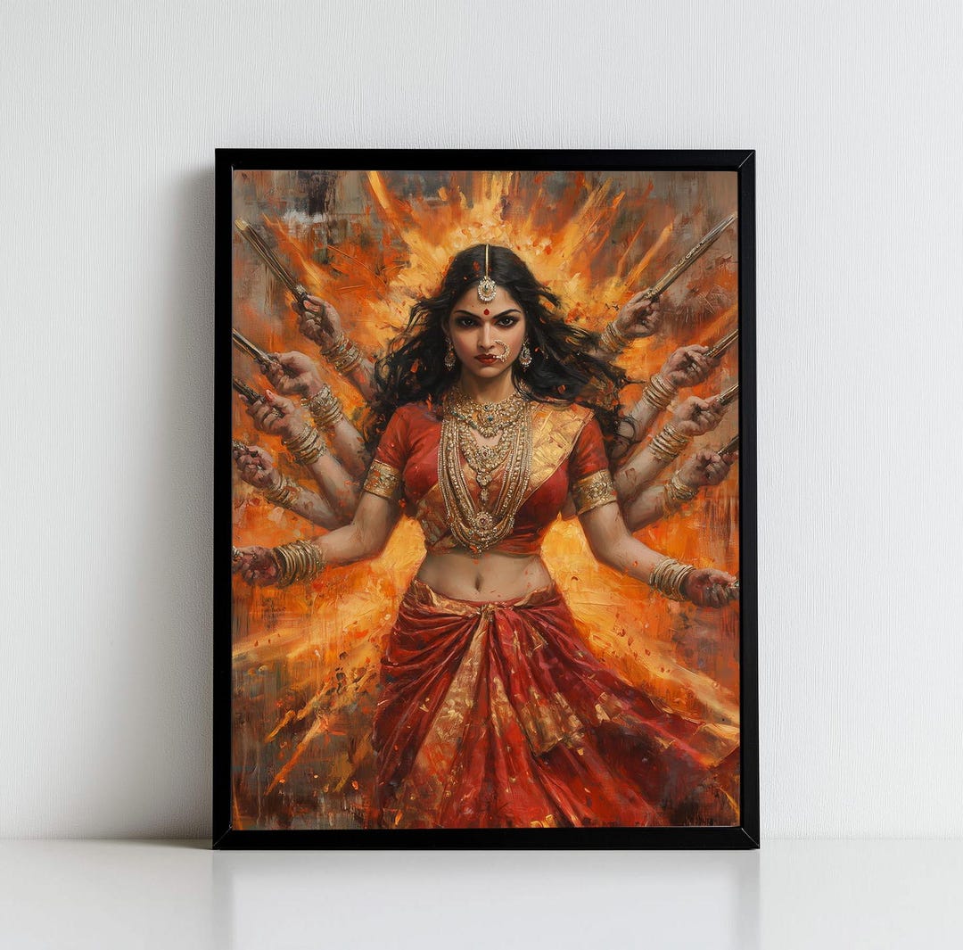 Durga, Goddess Durga, Hindu Goddess, Durga Art, Durga Painting, Hindu ...