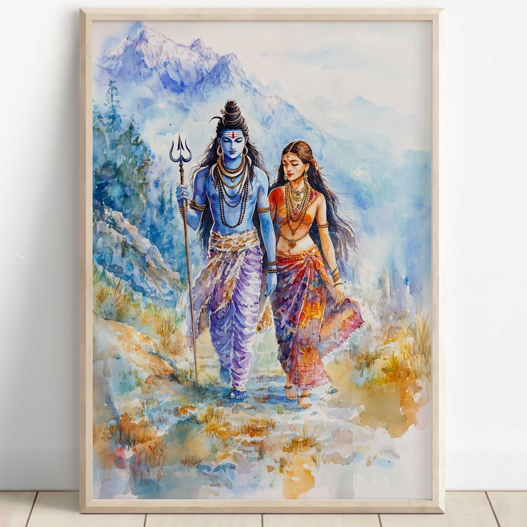 Shiva and Parvati, Shiv Shakti, God Shiva, Parvati, Shiv Parvati, Hindu ...