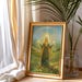 Brigid Celtic Goddess Wall Art, Irish Mythology Print, Goddess of Fire ...