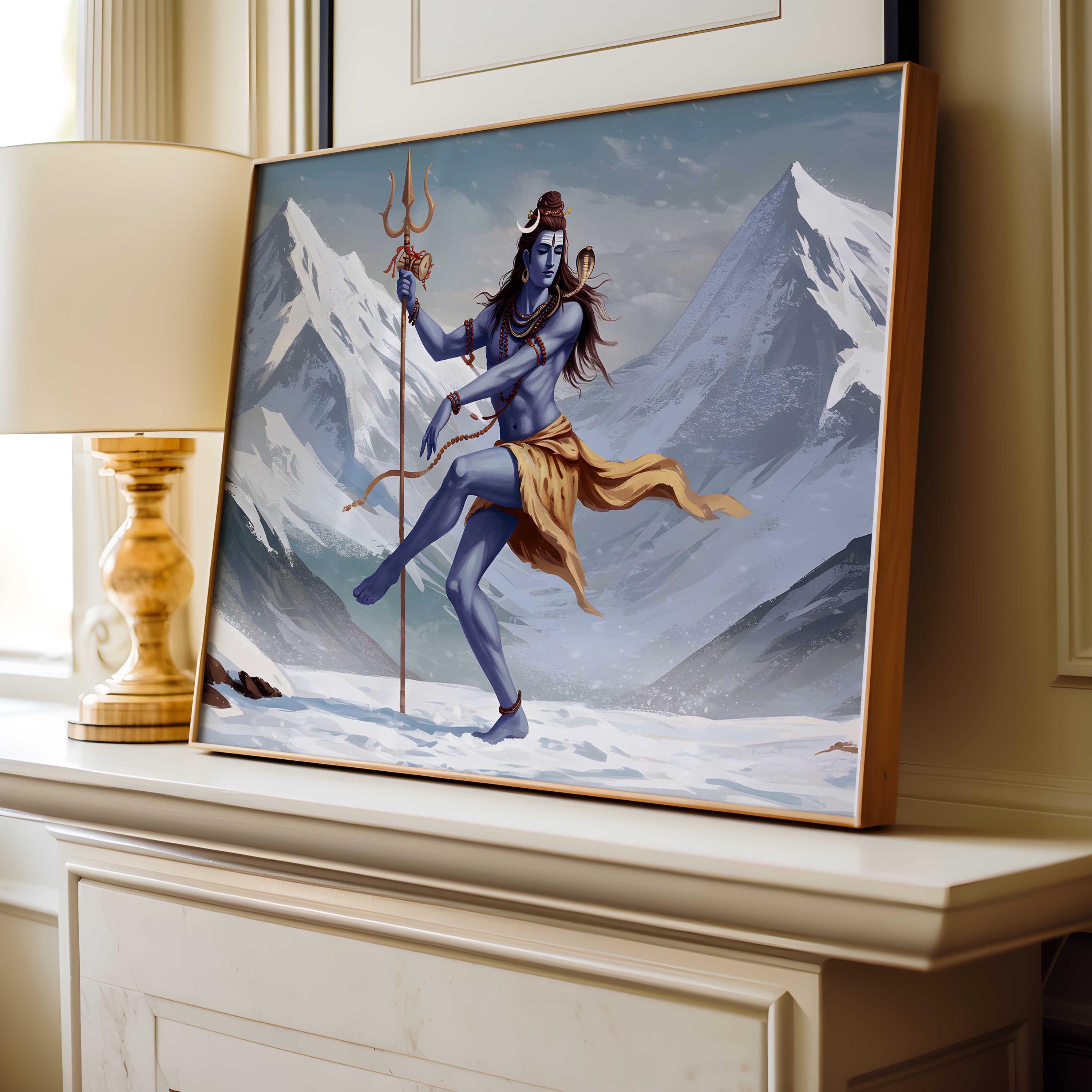 Shiv Tandav, Dancing Shiva, Lord Shiv, Hindu God, Shiv Art, Indian God ...