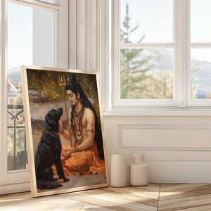 Shiva, God Shiva, Shiv With Dog, Hindu God, Shiv Art, Indian God, Shiva ...