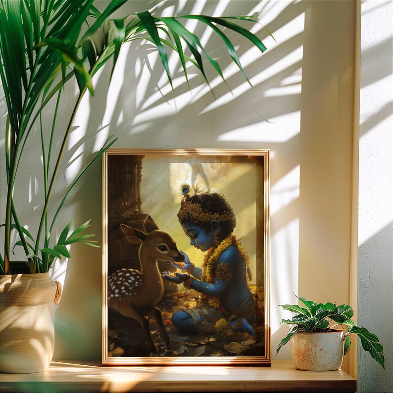 Little Krishna, Lord Krishna, Jai Shri Krishna, Krishna Painting, Hindu ...