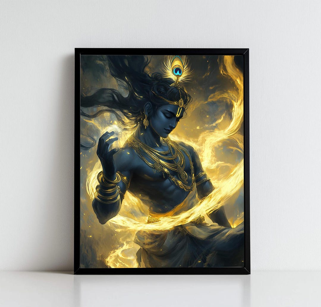Krishna Art, Lord Krishna, Jai Shri Krishna, Krishna Painting, Hindu ...