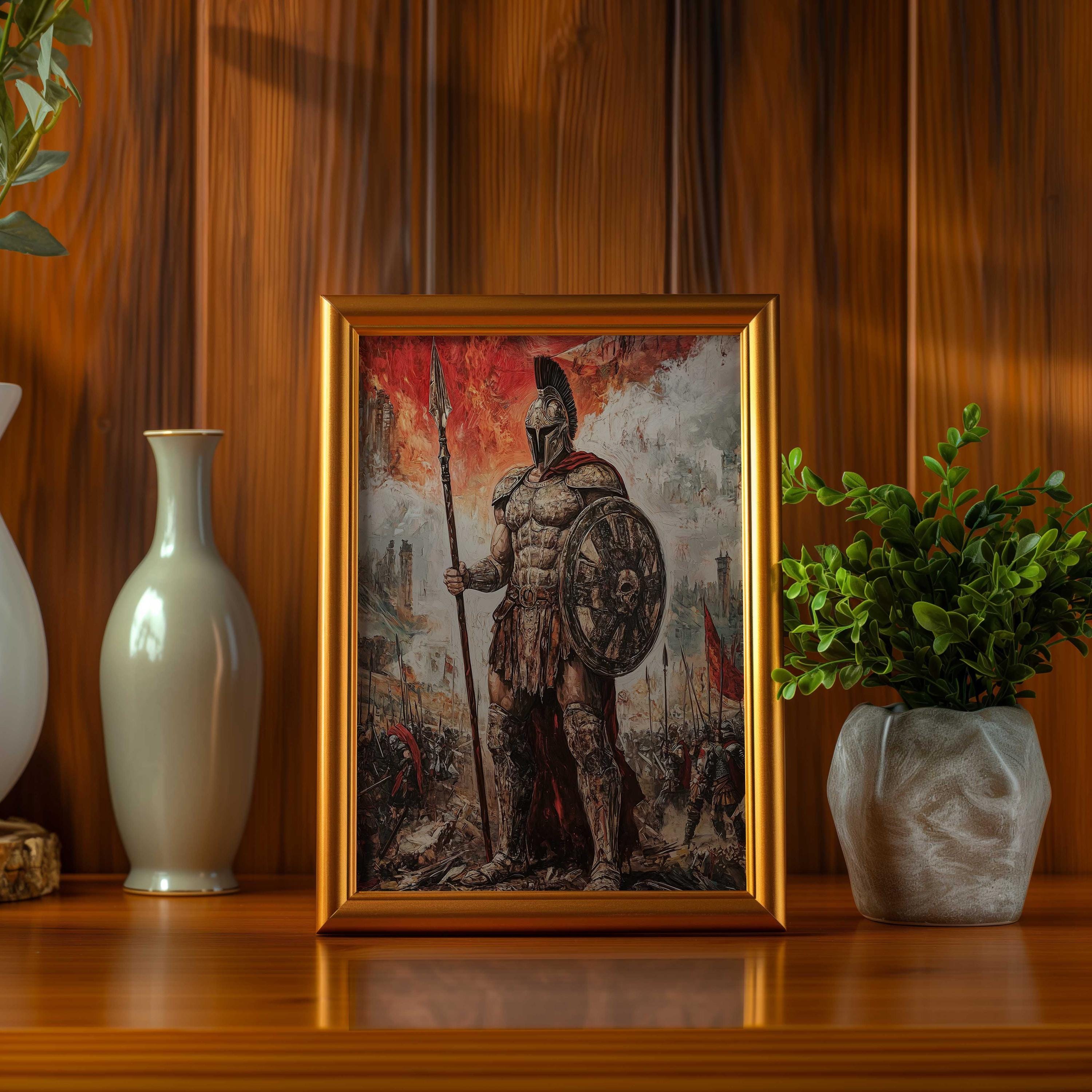 Ares Wall Art, God of War, Greek Gods Poster, Greek God Decor, Greek ...