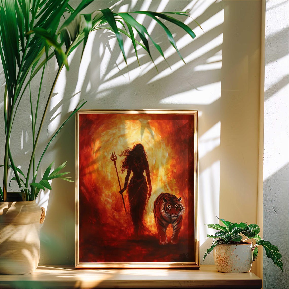 Durga, Goddess Durga, Hindu Goddess, Durga Art, Durga Painting, Hindu ...