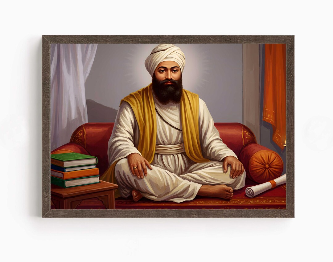 Sikh Art | Guru Angad Dev | Second Sikh Guru From 1539 to 1552 | Sikh ...