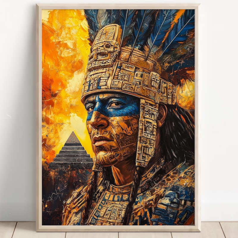 Aztec Sun God - Etsy