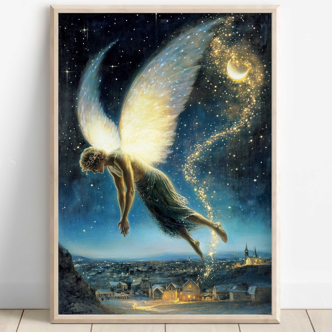 Hypnos Wall Art, God of Sleep, Greek Gods Poster, Greek God Decor ...