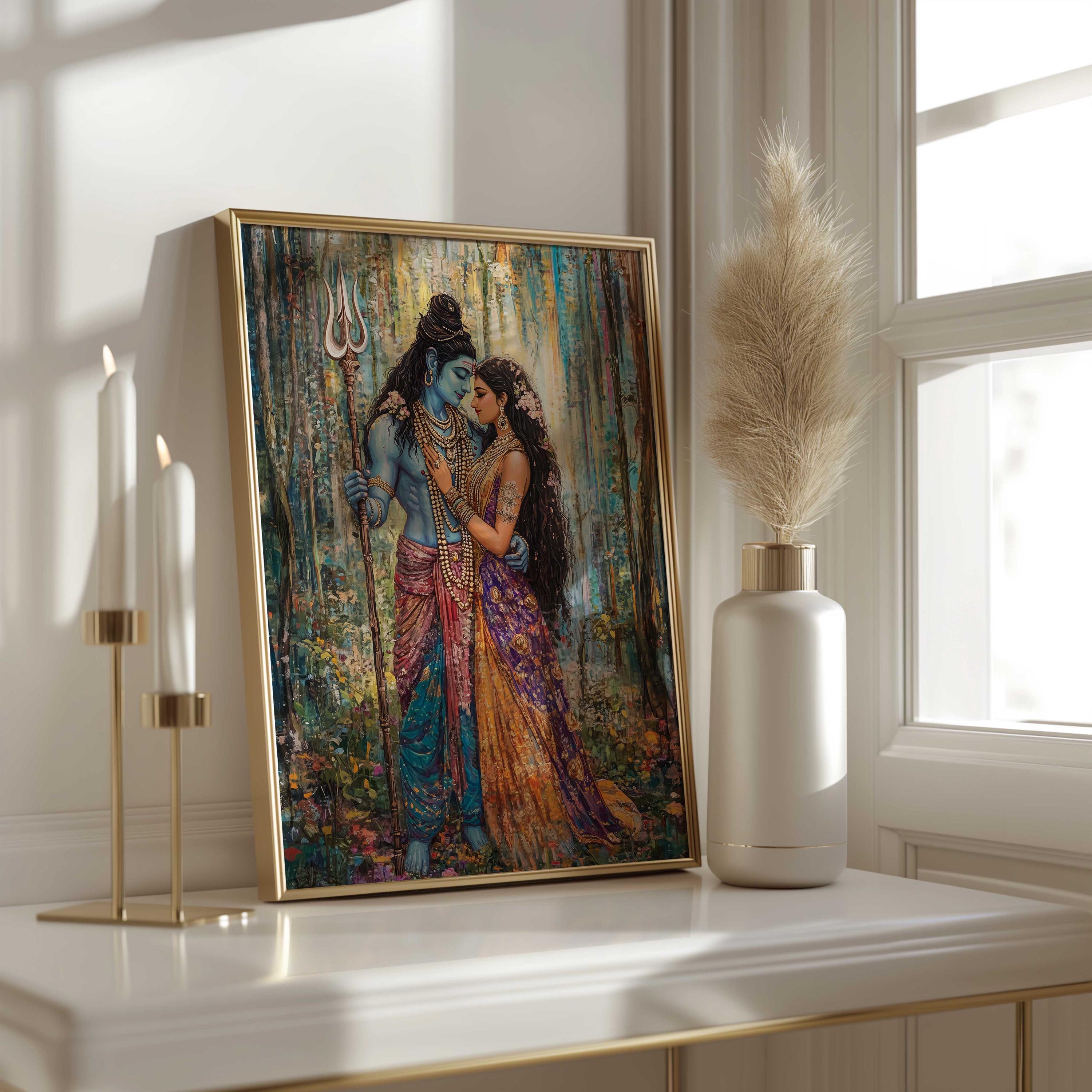 Shiva and Parvati, Shiv Shakti, God Shiva, Parvati, Shiv Parvati, Hindu ...