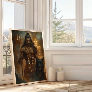 Shiva, God Shiva, Shiva With Dog, Hindu God, Shiv Art, Indian God ...