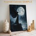 Nyx Wall Art, Greek Goddess of the Night Sky, Nyx Canvas, Mythology ...