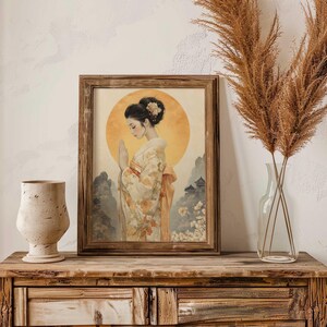 Amaterasu Print, Amaterasu Art, Amaterasu Goddess, Japanese Sun Goddess ...
