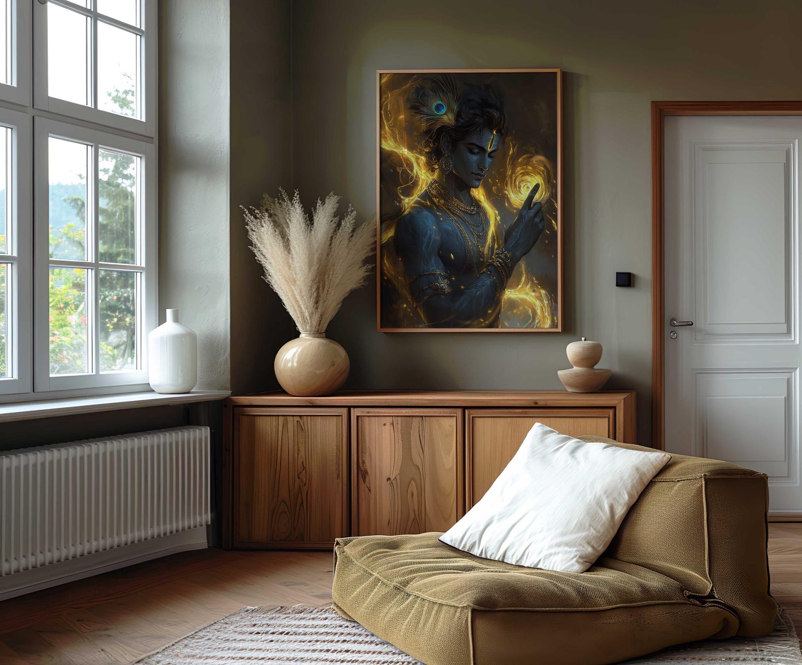 Krishna Art, Lord Krishna, Jai Shri Krishna, Krishna Painting, Hindu ...