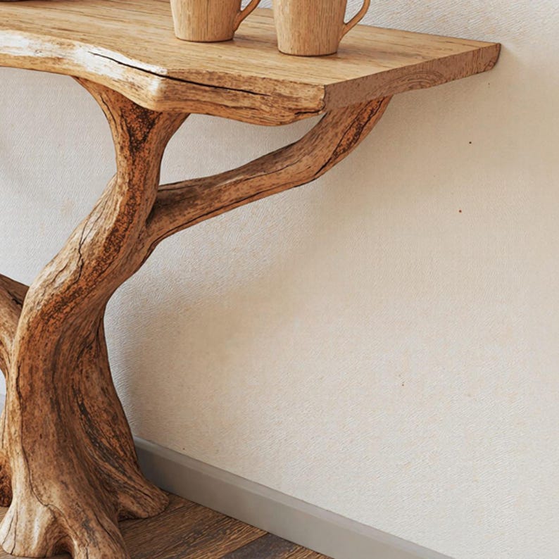 Custom Console Table Rustic Console Table Farmhouse Console Table Wood Console Table Entry Way ...