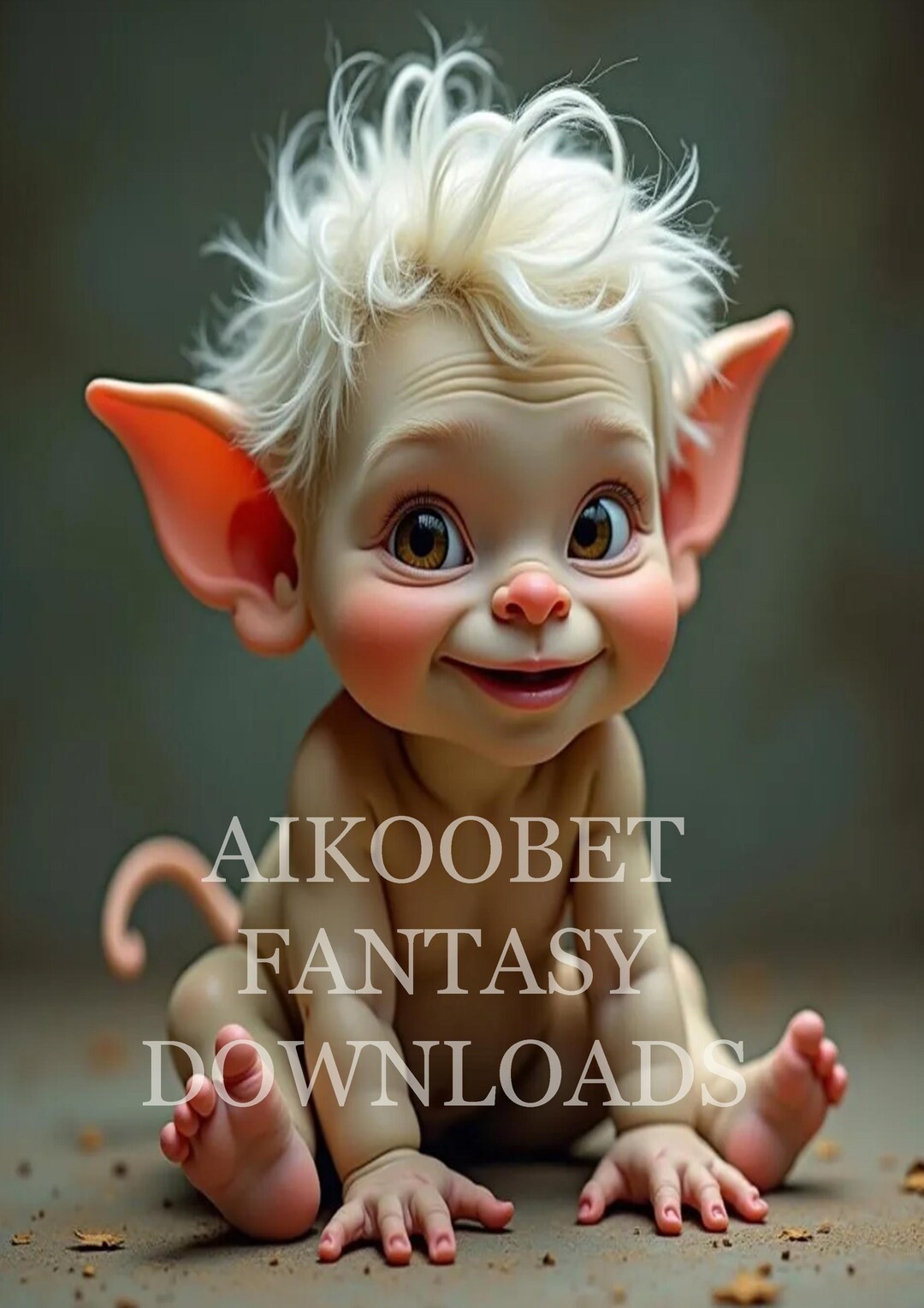 Ummy Goblin Baby Printable Wall Art - Etsy