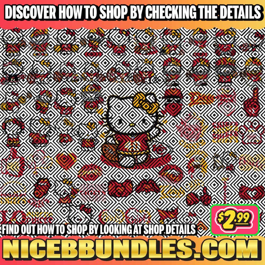 310 Hello-kitty Kansas-city-chiefs Logo Files Svg, Kansas-city-chiefs ...