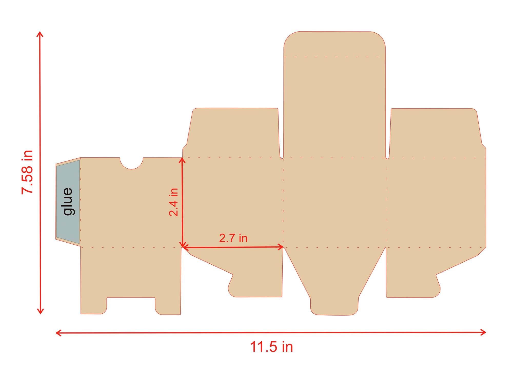 Square Favor Box Template Svg, Cricut Laser Cut Baby Shower Gift Box ...