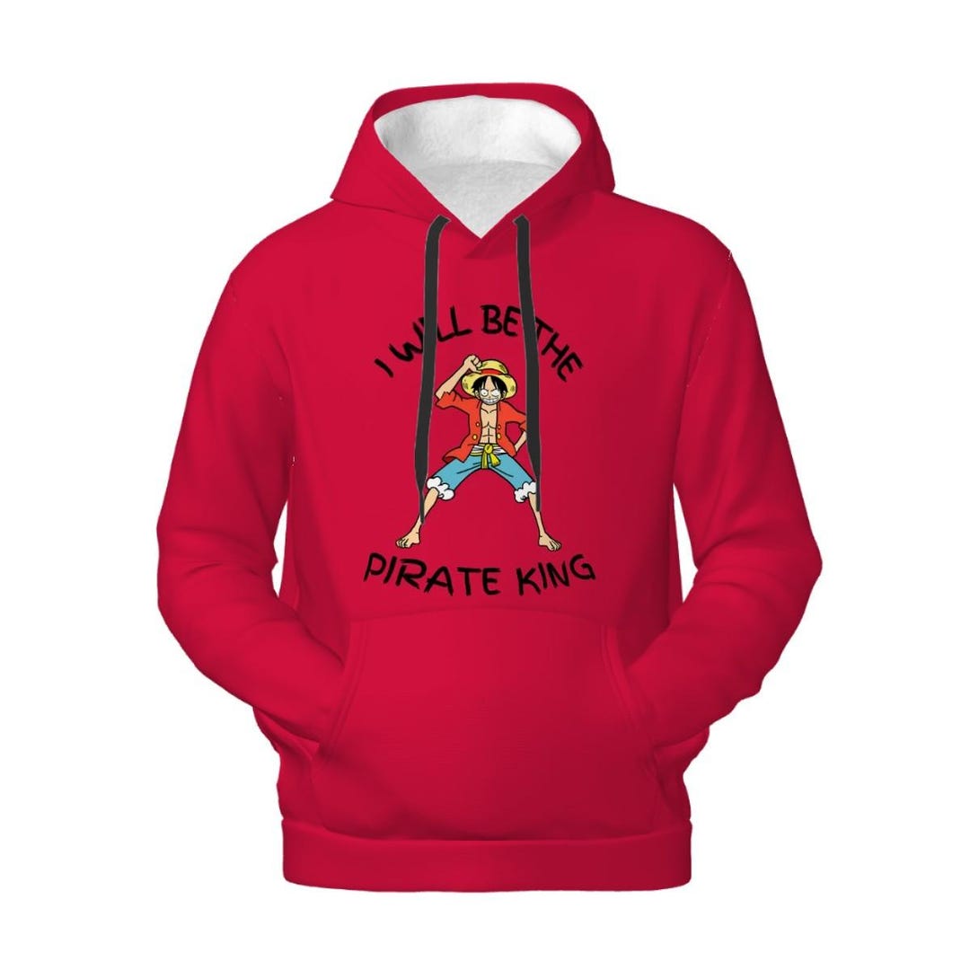 CHRISTMAS SALE One Piece Luffy Men's Hoodie With Pockets Most Popular ...