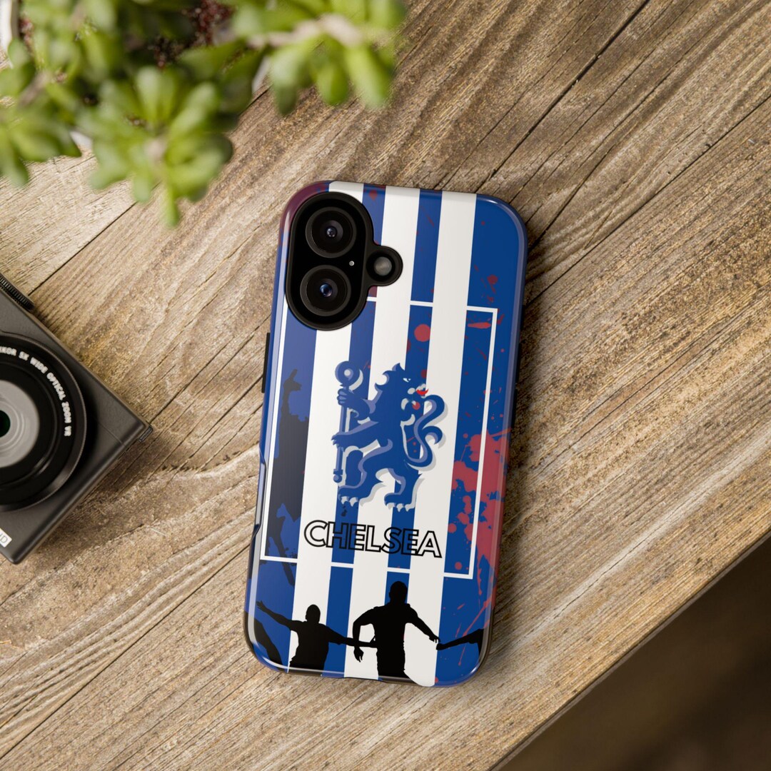 Chelsea FC Adidas Tough Cases Phone Case for iPhone 15 14 13 12 11 X XR ...