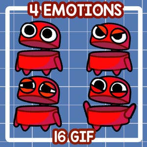 Pngtuber, Repo Pngtuber, Male Pngtuber, Red Repo Pngtuber, Baby Repo ...